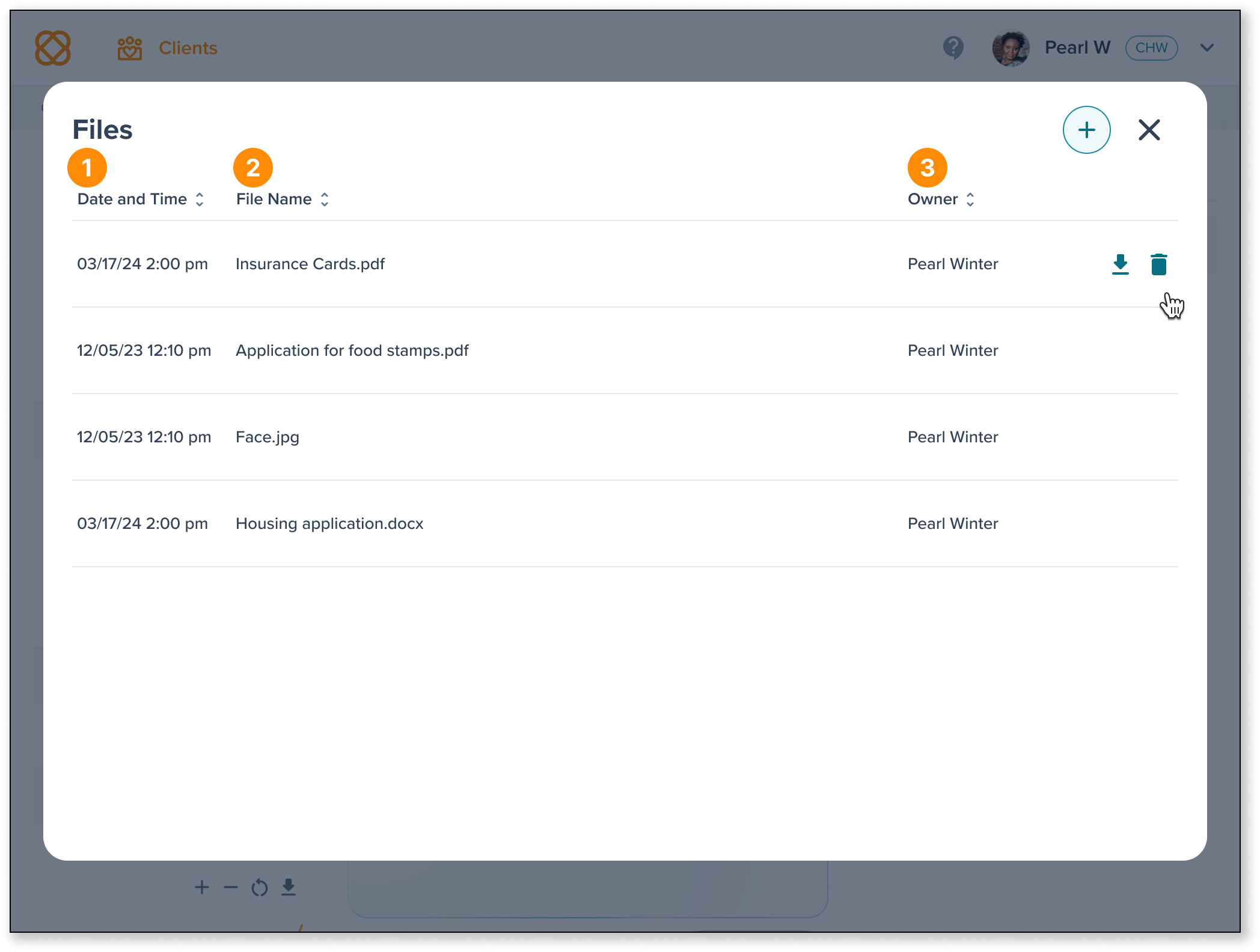 Files: Managing client files – IMPaCT Care